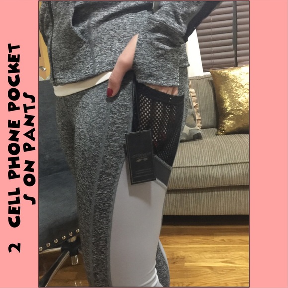 Especial Uno | Pants & Jumpsuits | Sexy 2 Piece Active Wear W Mesh ...